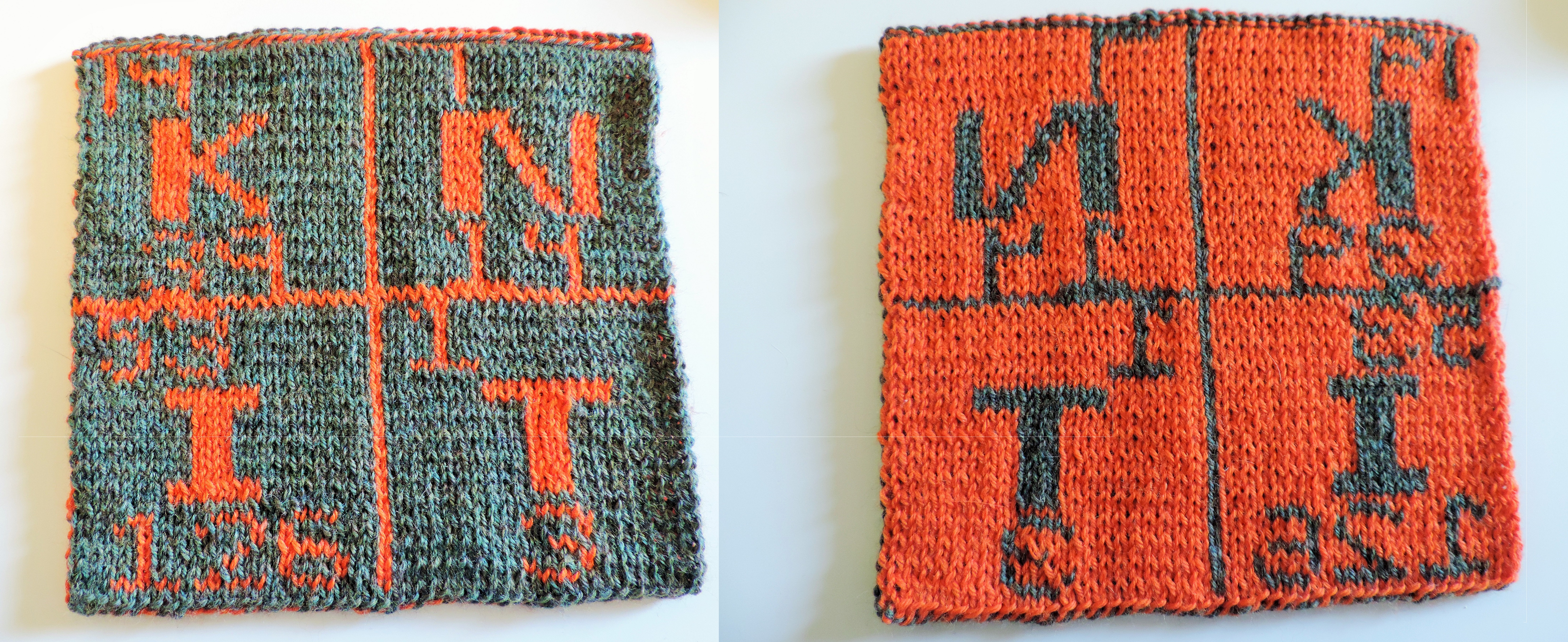 2014 Geek-A-Long: Knit Chemistry – Lattes & Llamas